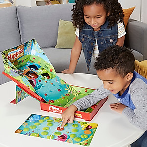 Hasbro Gaming Hungry Hungry Hippos Junior Board Game | 2-in-1 Game for Preschoolers and Kids | Ages 3 and Up | 2 to 4 Players | Counting and Numbers Games