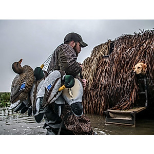 Flambeau Outdoors 1215GSD Gunning Series Mallard Decoys, Classic Floaters - 6-Pack