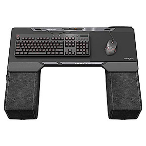 Couchmaster CYCON² Black Edition - Couch Gaming Desk for Mouse & Keyboard (for PC, PS4/5, Xbox One/Series X), Ergonomic lapdesk for Couch & Bed