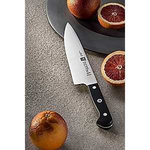 ZWILLING Gourmet 8-inch Chef’s Knife, Kitchen Knife, Black, Stainless Steel