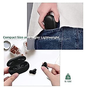 Charging Case Replacement Compatible with Beats Studio Buds, Charger with Bluetooth Pairing Sync Button & 660mAh Built-in Battery (Not Include Beats Studio Buds) Black