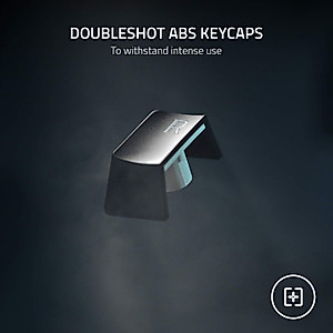 Razer BlackWidow V3 Mechanical Gaming Keyboard: Yellow Mechanical Switches - Linear & Silent - Chroma RGB Lighting - Compact Form Factor - Programmable Macro Functionality, Classic Black