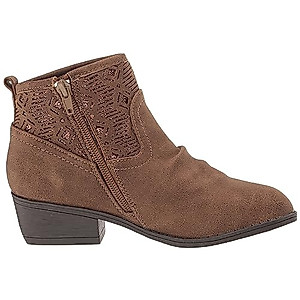 Blowfish Malibu Kids Girls Siela-k Fashion Boot, Brown Dazzle Glitter, 5 Big Kid