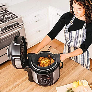 Ninja - Ninja Foodi 8qt. 9-in-1 Deluxe XL Pressure Cooker & Air Fryer - Stainless Steel/Black (Renewed)
