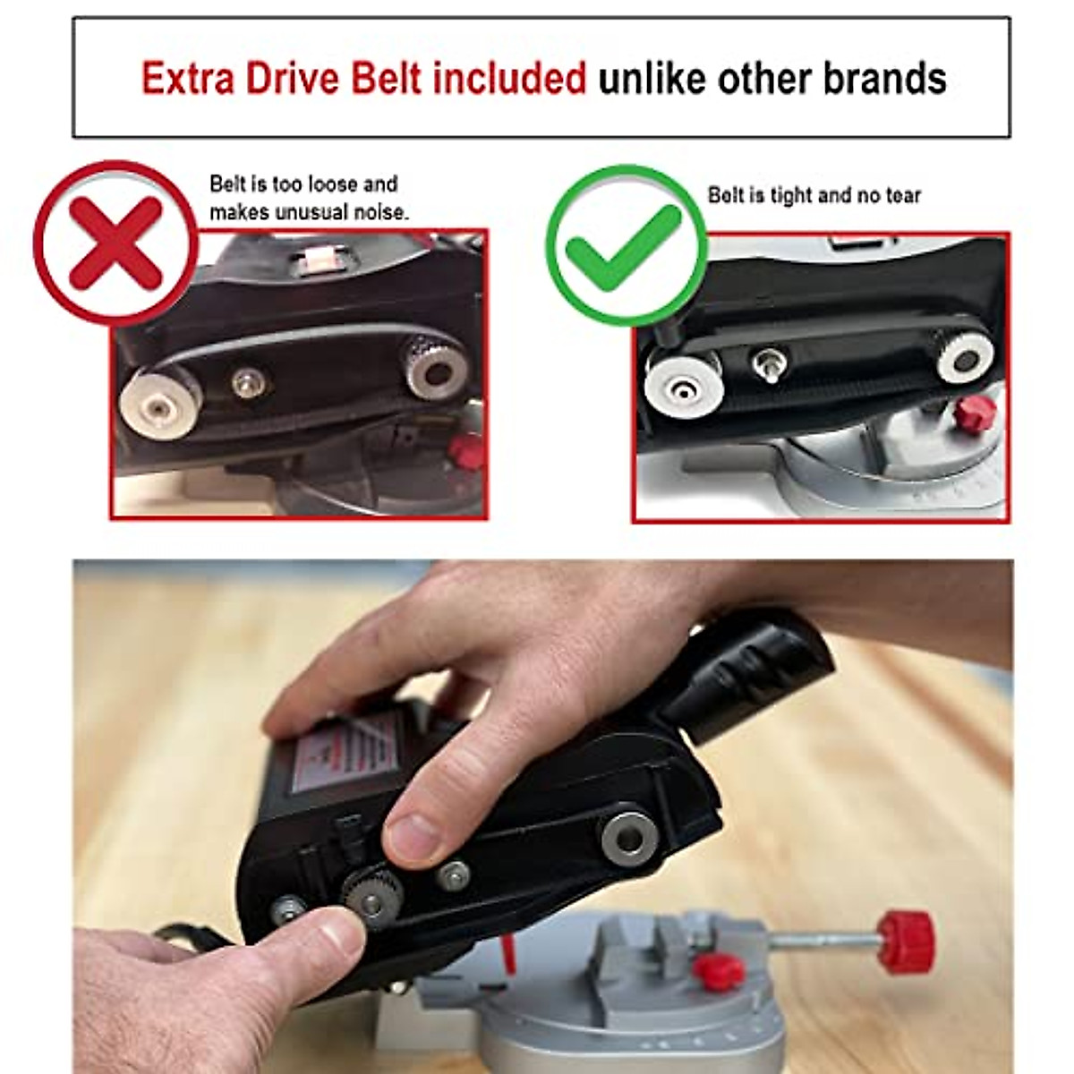 JOUNJIP Mini Miter Cut-Off Chop Saw for Hobby Miniature Model Making, Arrow Shafts, Zinc Stained Glass Came, 223/5.56 Brass - Cuts Max. 1/2"High x 1/2"Wide or 1/4"H x 3/4"W