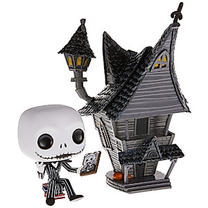 Funko 42599 POP. Vinyl: Town: Nightmare Before Christmas Jack's House W Collectible Figure, Multicolour, us one-Size