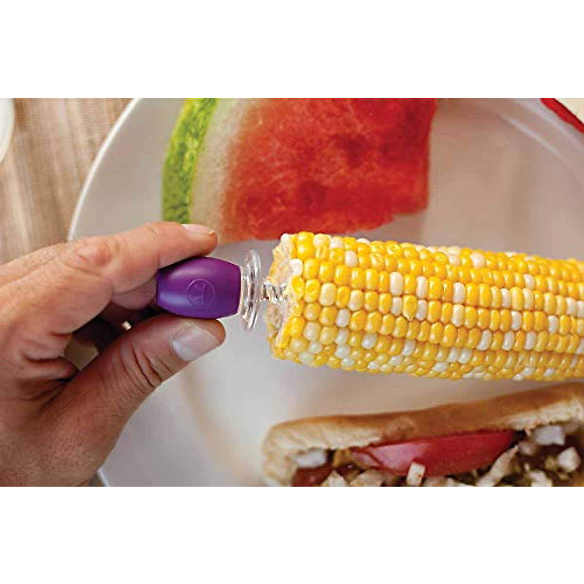Outset Screw-In Corn Holders, Set of 20