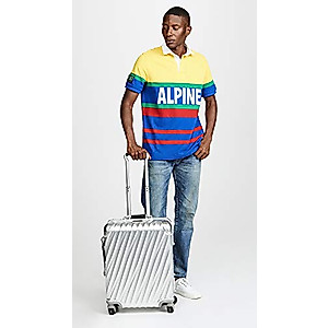 TUMI 19 Degree Aluminum Continental Carry On Suitcase, Silver, One Size