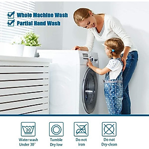 Navy Blue Ruffled Crib Bed Skirt - 100% Cotton - Nursery Crib Toddler Dust Ruffle Bedding Skirts for Baby Boy or Baby Girl - Crib Bed Skirt for Standard Crib, 14" Drop Dust Ruffle with Split Corner