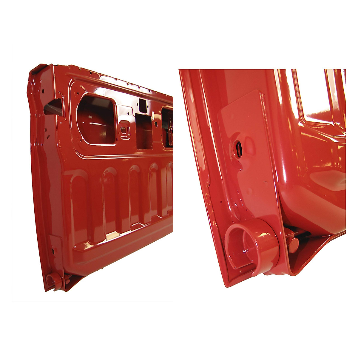 Fits Dodge Ram 1500 2009-2018 / Ram 2500 3500 2010-2018 (Single Rear Wheel) Rear Tailgate Painted Flame Red Clear Coat R4 CH1900129