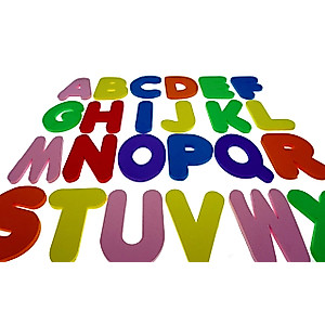 Non-Toxic ABC Alphabet Foam Letters Tiles 26 Pieces Soft Foam Colorful Learning Tool for Girl Boy & Toddlers Educational Game & Baby Bath Toys. Party Favor Baby Toys Classroom Supplies Lette-2206-1