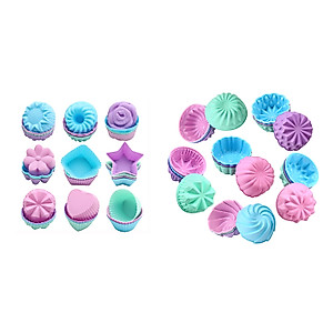 To encounter 60 Pack Silicone Cupcake Baking Cups