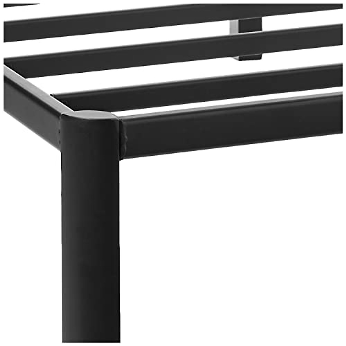 ZINUS Van 16 Inch Metal Platform Bed Frame / Steel Slat Support / No Box Spring Needed / Easy Assembly, Twin