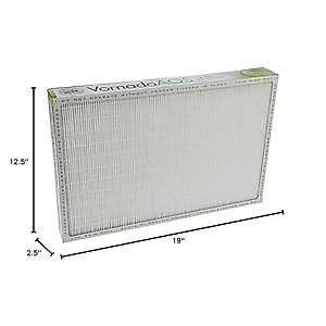 Vornado AQS MD1-0004 Replacement HEPA Filter, 1 Count (Pack of 1), White