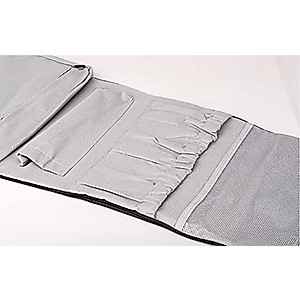 SenYang Multi Purpose Vacuum Cleaner Accessories Storage Bag,Hang Storage Bag for Vacuum Cleaner Tool Storage, Travel Carrying Protective Case for Airwrap Styler or Tool Accessories (Black)