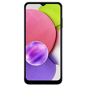 SAMSUNG Galaxy A03S 4G LTE (NOT 5G) 6.5" HD+ Triple Camera 5000mAh Battery, Dual Sim GSM Unlocked Global 4G Volte (NOT VERIZON/Boost) International Model A037M/DS (Blue, 32GB+3GB)