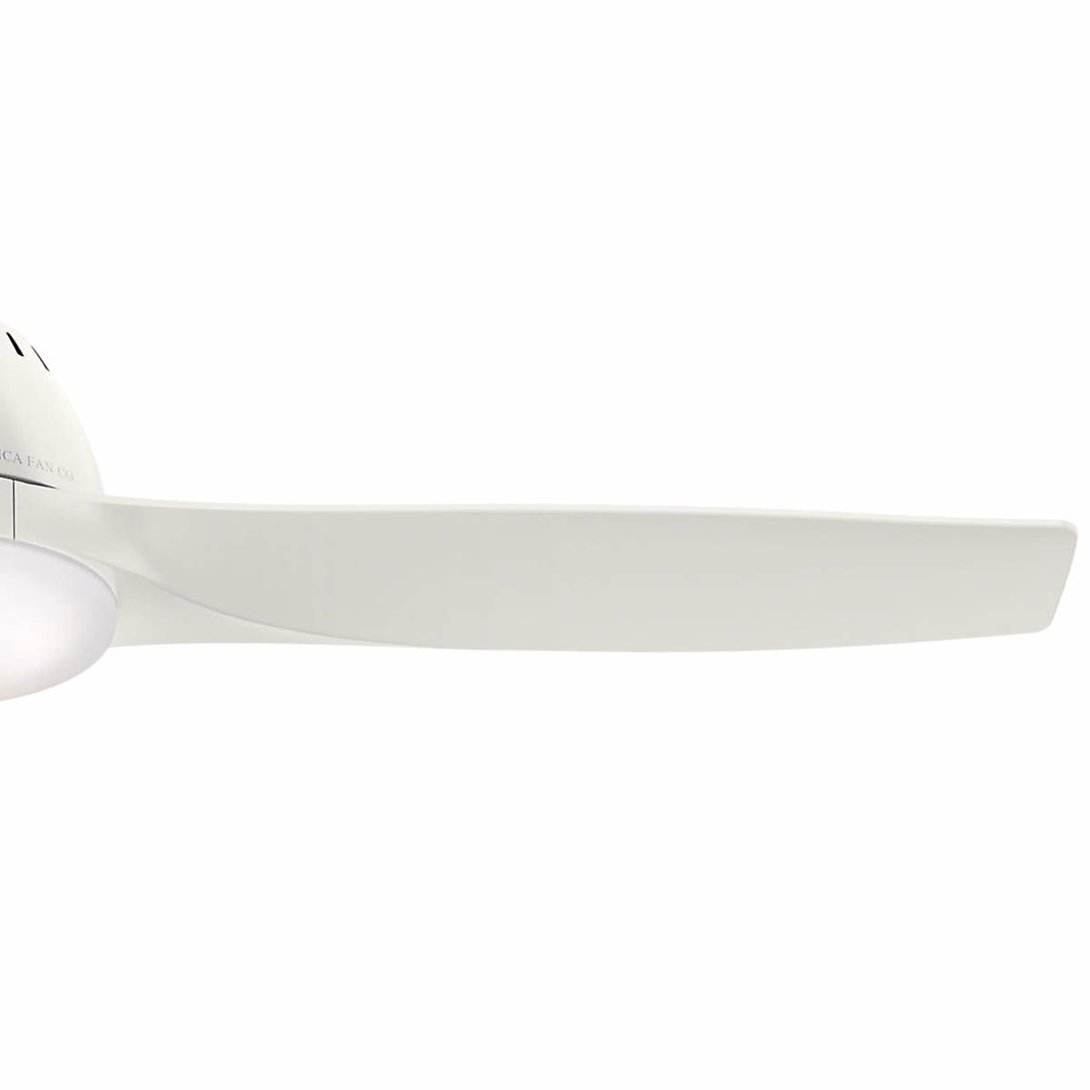 Casablanca Fan 59284 Wisp 52-Inch Ceiling Fan with LED Light and Handheld Remote, Whisper-Quiet Motor, 4-Speed Control, Fresh White Finish