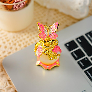 YU FENG 15ml Empty Refillable Perfume Bottles for Fragrance Restoring,Dresser Table Decor,Gifts, Keepsake,Travelling