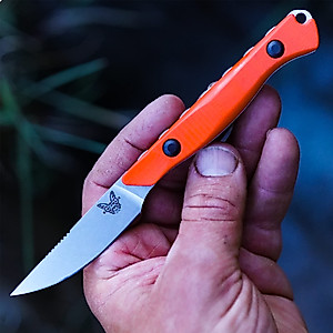 Benchmade - Flyway 15700 Hunting Knife with Orange G10 Handle (15700)