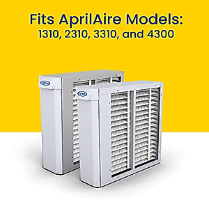 AprilAire 310 Replacement Filter for AprilAire Whole House Air Purifiers - MERV 11, Clean Air & Dust, 20x20x4 Air Filter (Pack of 1)
