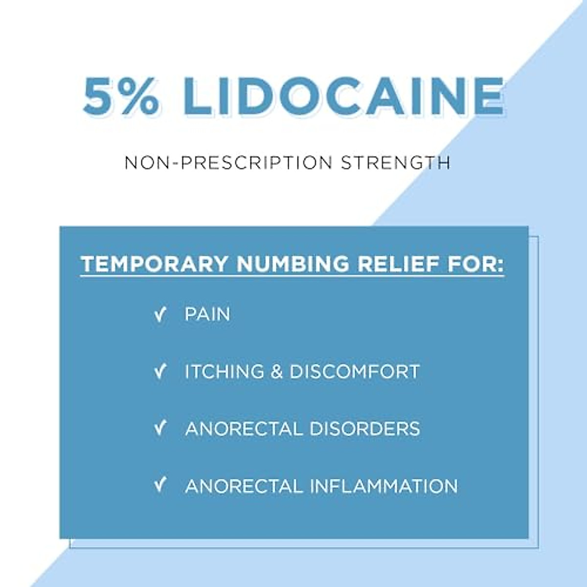 Numb Master 5% Lidocaine Topical Numbing Cream with Aloe, Vitamin E, 1 Oz Maximum Strength Topical Anesthetic Cream Pain Relief Cream for Hemorrhoid with Child Resistant Cap