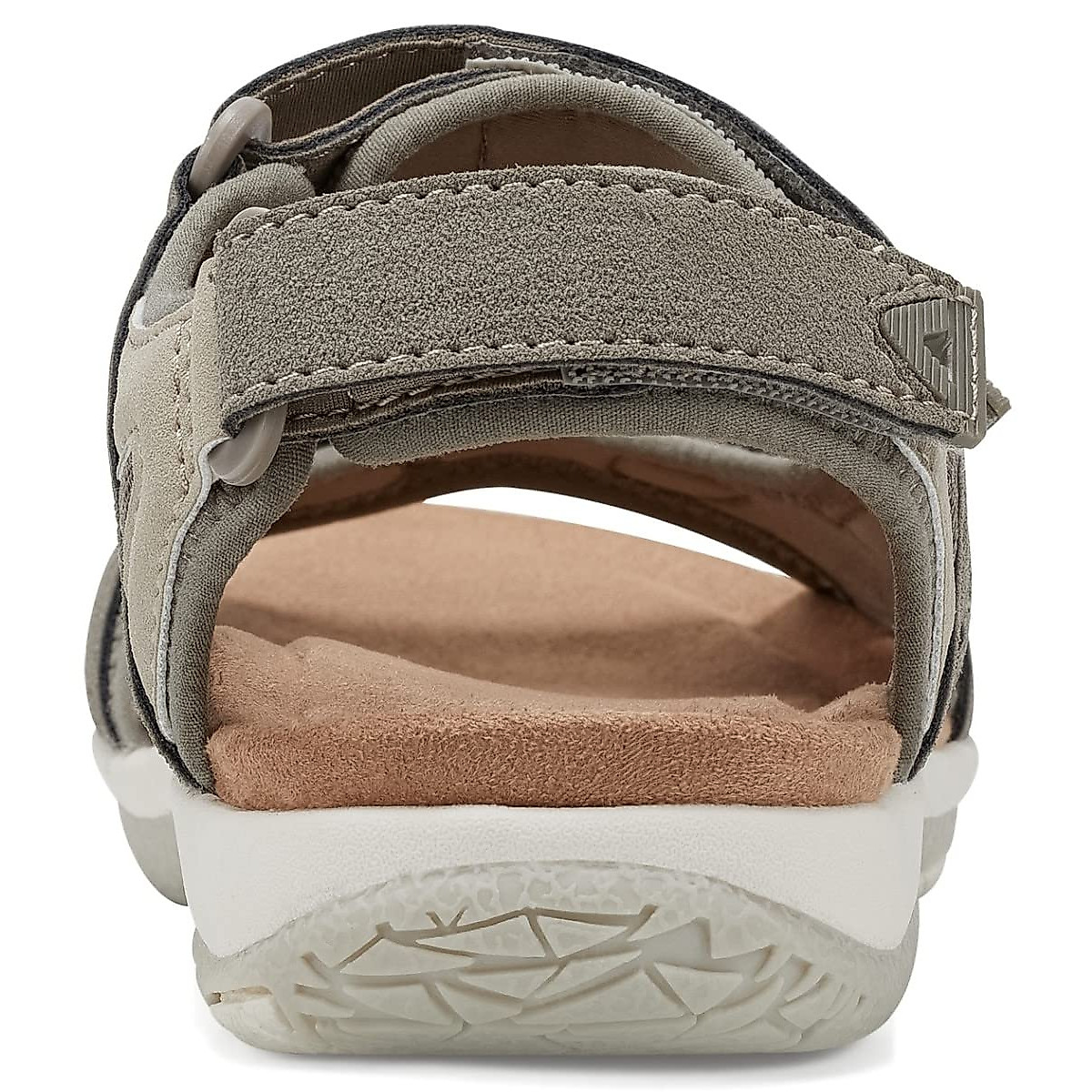 Earth Origins Women's Skylar Sandal, Light Grey, 6.5 M US