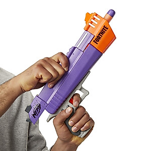 Nerf Fortnite HC-E Mega Dart Blaster - includes 3 Official Mega Fortnite Darts - for Youth, Teens, Adults