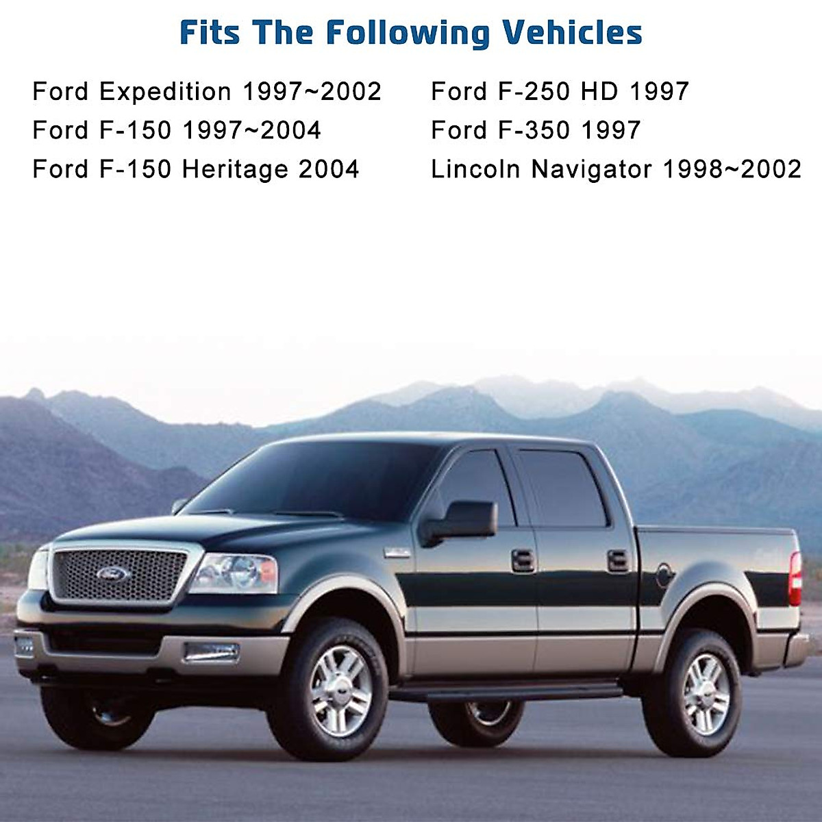 Power Window Lift Motor Left Replacement for 1997-2002 Ford Expedition 1997-2004 Ford F-150 1997-1999 Ford F-250 1998-2002 Lincoln Navigator Replace# XL3Z1523395AA, XL1Z7823395BA 742-272