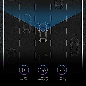 Nextbase 122 Dash Cam 720p in Car Camera with Parking Mode, Night Vision, Automatic Loop Recording and Shock Sensor File Protection, Reliable and Durable