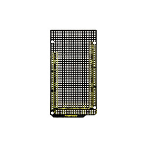 KEYESTUDIO 10PCS Proto Shield for Arduino Mega, Double Sided PCB Prototype Shield Solderable for Arduino Mega R3 2560