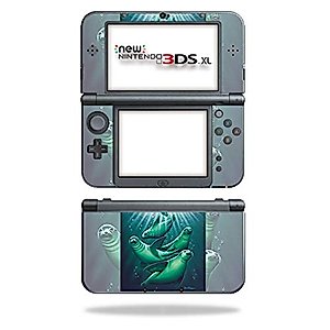 MightySkins Skin Compatible with Nintendo New 3DS XL (2015) - Sea Lions | Protective, Durable, and Unique Vinyl Decal wrap Cover | Easy to Apply, Remove, and Change Styles | Made in The USA