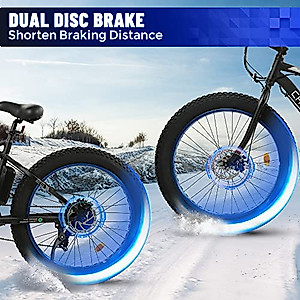 ECOTRIC Cheetah Electric Bike 26" X 4" Fat Tire Bicycle 500W 36V 12.5AH Battery EBike Beach Mountain Snow E-Bike Throttle & Pedal Assist for Adults - 90% Pre-Assembled