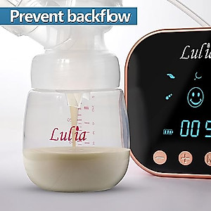 Lulia Electric Breast Pump Accessories Universal Duckbill Valves, BPA Free, Food Grade Silicone, Easy to Clean, 6 PCS