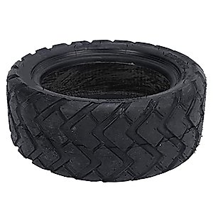 Vacuum Tubeless Tire, 80/60‑6 Vacuum Tubeless Rubber Tire Tyre for Electric Scooter Go Karts ATV Replacement Electric Car Scooter Supplies 80/60-6 Scooter Tire