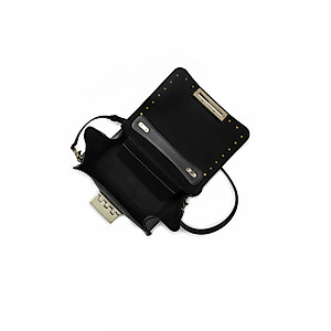 ZAC Zac Posen Eartha Top Handle Crossbody Bag, Black