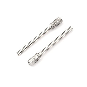 YMBHUO Grinding Tools 5PCS Diamond Chainsaw Sharpener Burr Stone File Chain Saw Sharpening