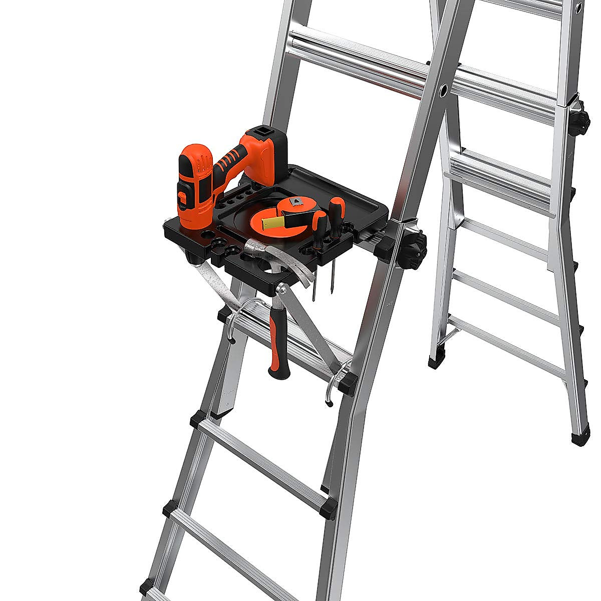 Little Giant Ladders, Project Tray, Ladder Accessory, Plastic, 25 lbs Weight Rating, (15012)