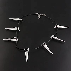 Purple Myrtle Panther King Necklace for Men, Women, Teens, Kids and More. Great Panther Costume Accessories for Halloween. Claw Necklace for Cosplay, Halloween