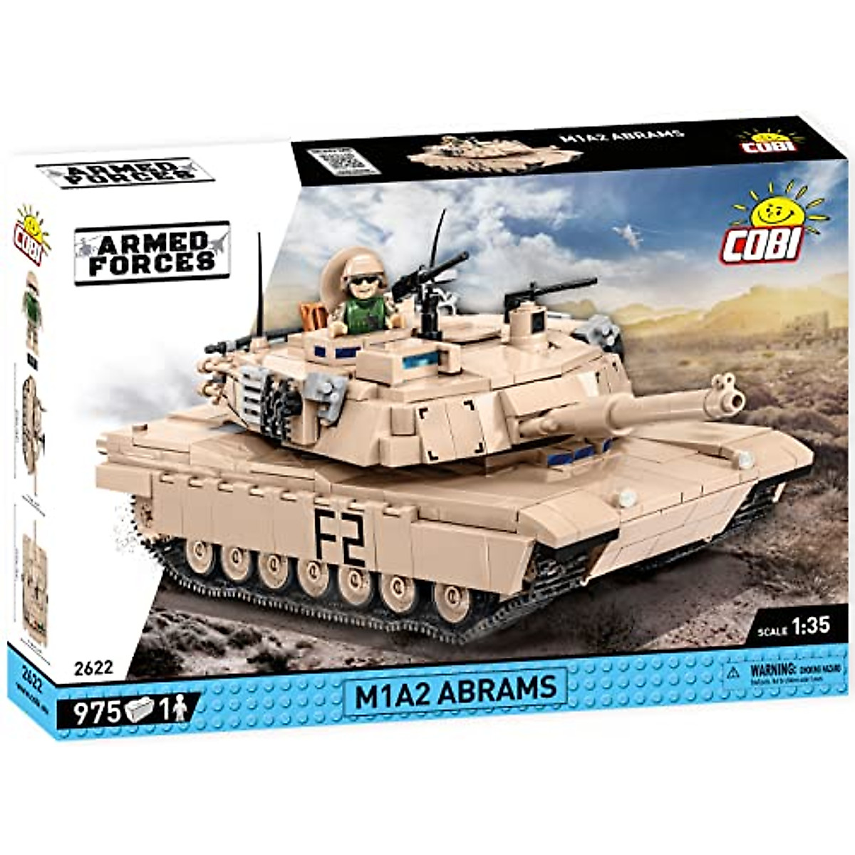 COBI Armed Forces M1A2 Abrams Tank