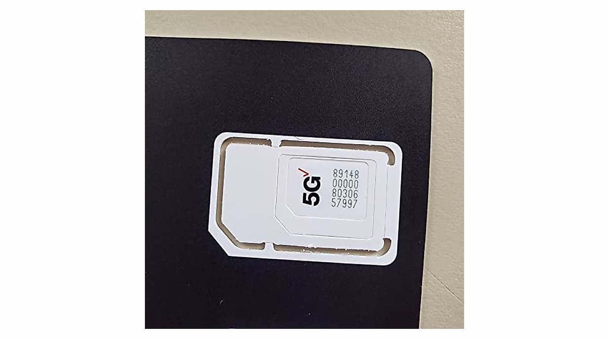 Verizon Wireless 5G & 4G LTE SIM Card Triple Cut All 3 Sizes (3-in-1 ...