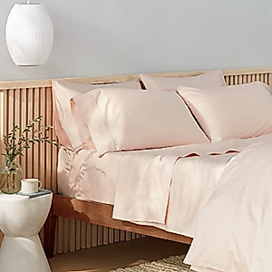 Amazon Aware 100% Organic Cotton 300 Thread Count Sheet Set - Blush, King