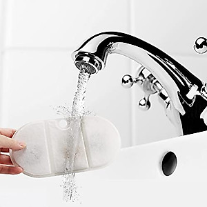 Cylomert Cat Fountain Filters Replacement for 71 Oz/ 2.1L Cat Water Fountain, 8 Carbon Ion-Resin Filters& 8 Sponge Filters for Pet Fountain Dispenser