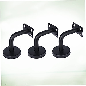 3pcs Handrail Bracket Stair Rail Bracket Bannister Bracket Bannister Support Handrail Support