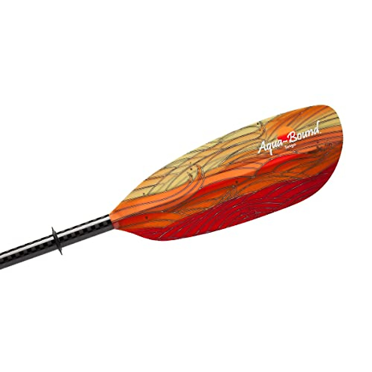 AQUA BOUND Tango Fiberglass Straight Shaft 2-Piece Kayak Paddle