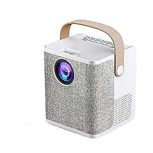 Projector Full HD 1080P Mini LED Portable Projector Home Projector Projector (Size : UK Plug)