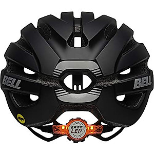 Bell Avenue MIPS LED Adult Road Bike Helmet (Matte/Gloss Black (2020), Universal Adult (54-61 cm))