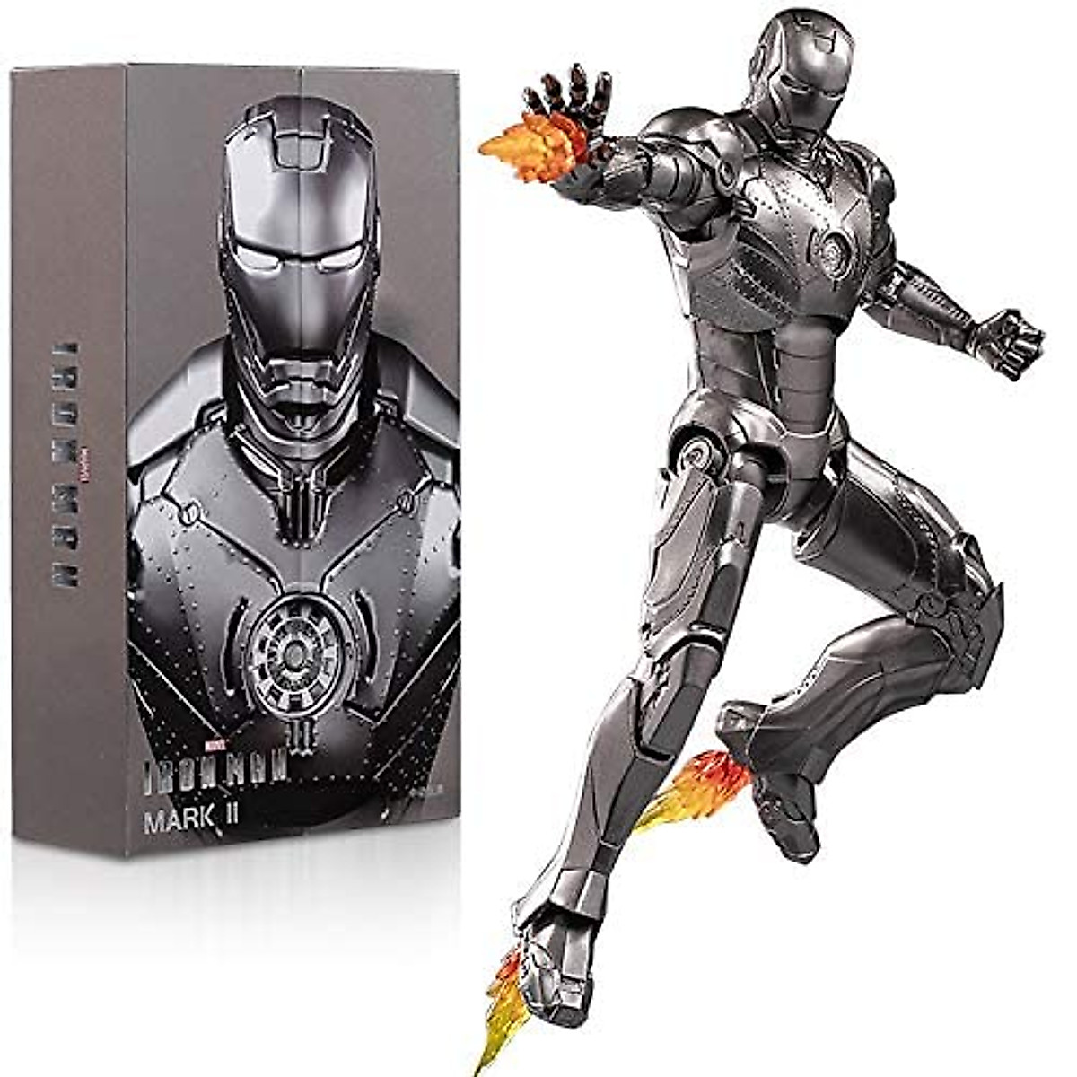 ZT 10th Anniversary 7 Inches Deluxe Collector Iron Man MK2 Action Figures