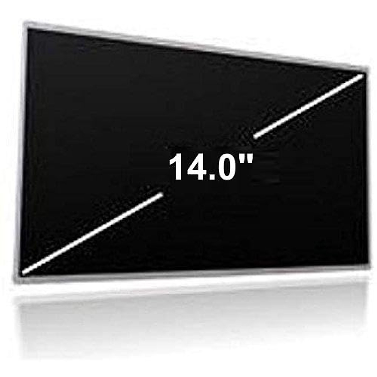 Fullcom New 14.0 inch Screen Compatible with N140HCA-EBA, N140HCA-EBC N140HCE-GP2 (01AY923) Replacement Screen IPS