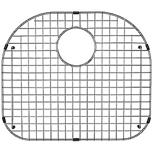 Serene Valley Sink Protector and Kitchen Sink Bottom Grid NDG2421, 304 Premium Stainless Steel, dim 19 3/8" x 16 3/4"