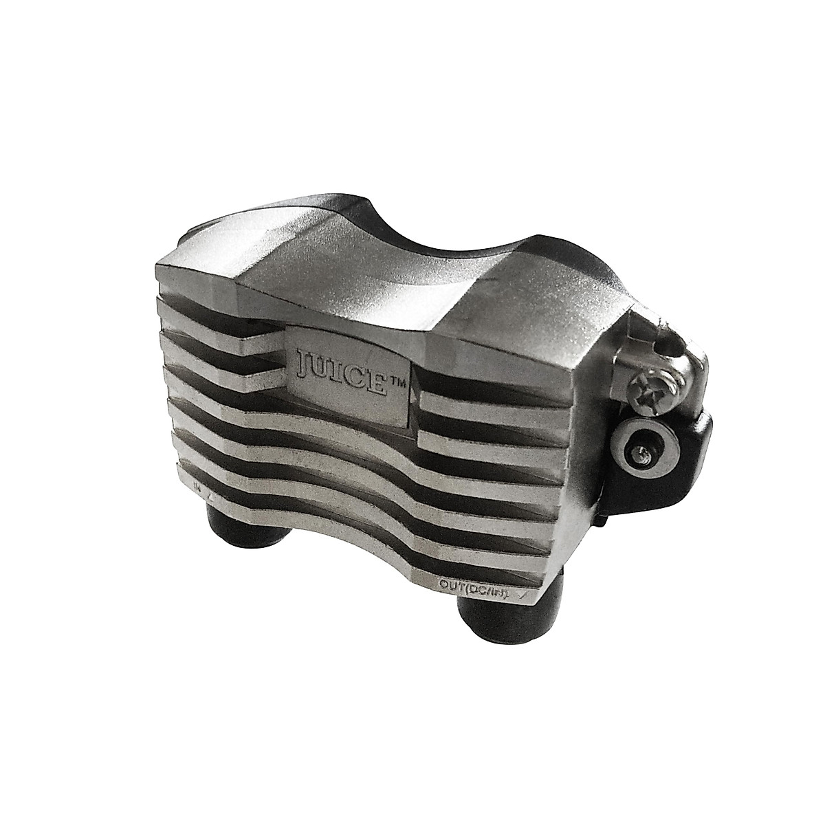 Antennas Direct ClearStream Juice Low-Noise UHF/VHF Indoor Outdoor TV Antenna Preamplifier – w/ 2X 3 ft. Cables, Power Inserter, 12V DC Power Supply - Silver